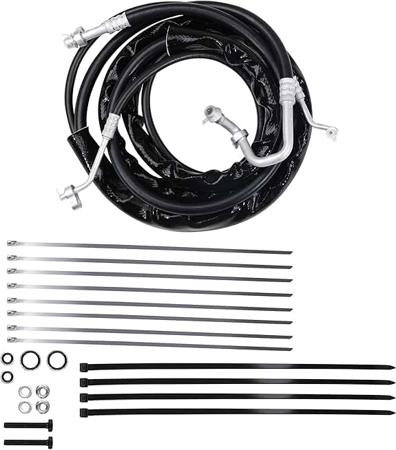 Rear Auxiliary AC Hose Kit Replacement Part Air Conditioning Lines For ...
