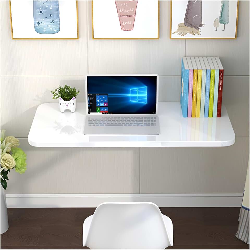 Wall Mounted Folding Table, Folding Wall Desk, Laundry Room Wood Wall ...