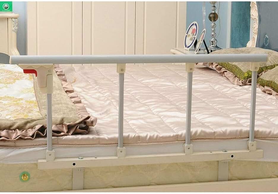 SenhE Elderly Bedside Guardrail, Foldable Bed Rail, Guard for Elderly ...