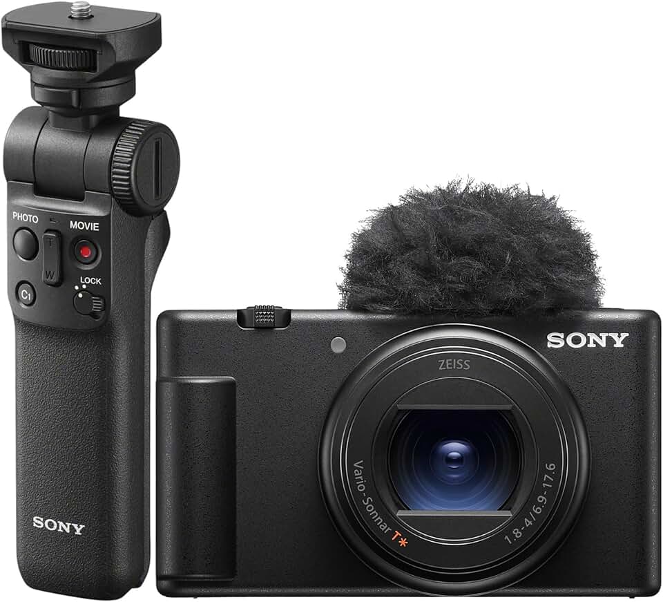 Sony ZV-1 II Vlog Camera with 4K Video Recording and Flip Screen ...