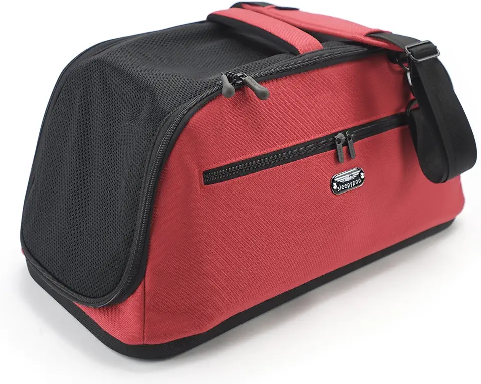 Sleepypod Air In-Cabin Pet Carrier, Strawberry Red - Arizona Outlet