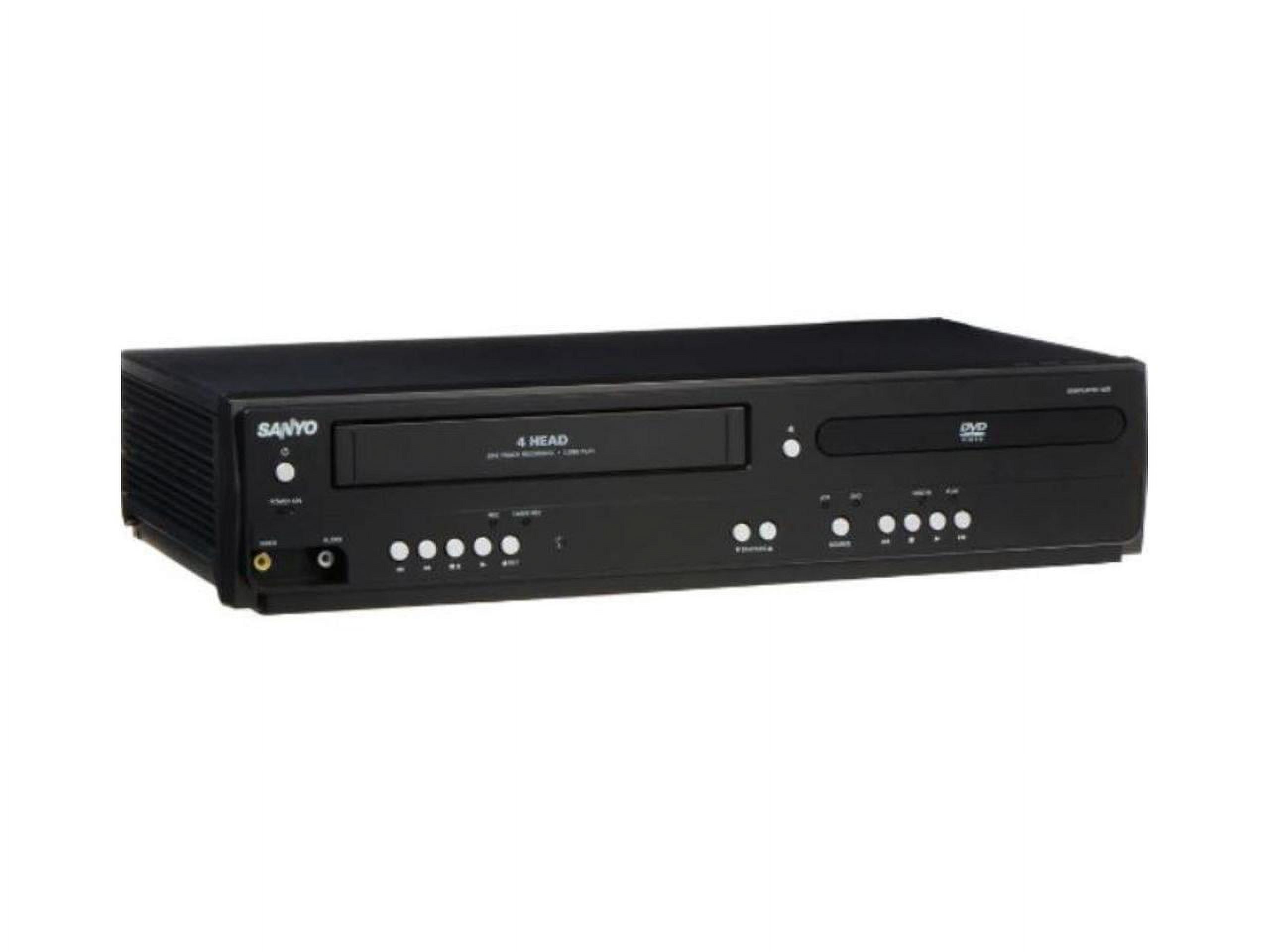 Sanyo Fwdv225f DVD VCR Combo Dvd Player Vhs Vcr Combo With Hdmi Adapter ...