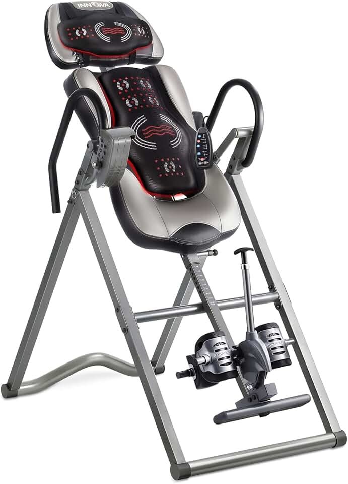 Innova ITM6000 Advanced Heat and Massage Therapeutic Inversion Table ...