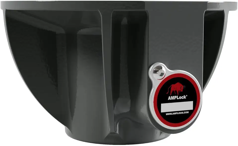 AMPLock U-LPCVR 5th Wheel Lock | Heavy Duty King Pin Lock for Travel ...
