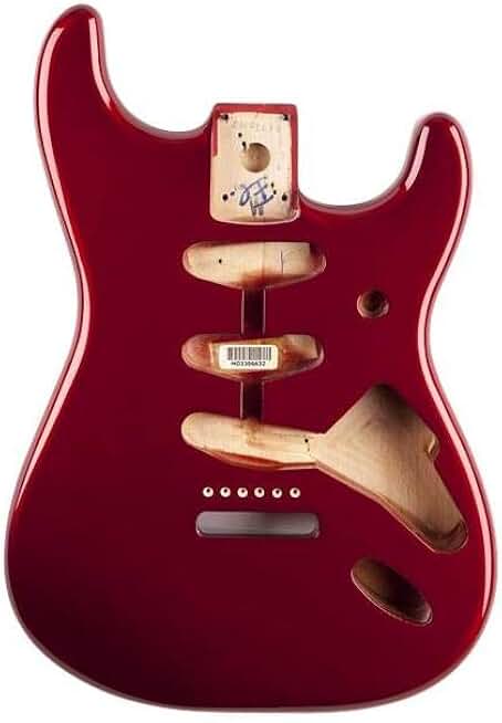 Fender Alder Stratocaster Body - Vintage Bridge Routing - Candy Apple ...