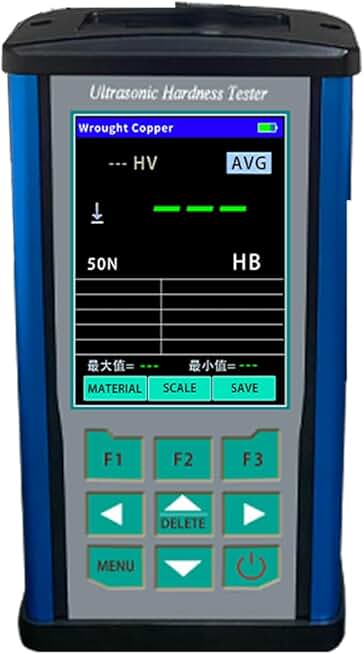 98N Ultrasonic Hardness Testers Digital Ultrasonic Hardness Durometer ...