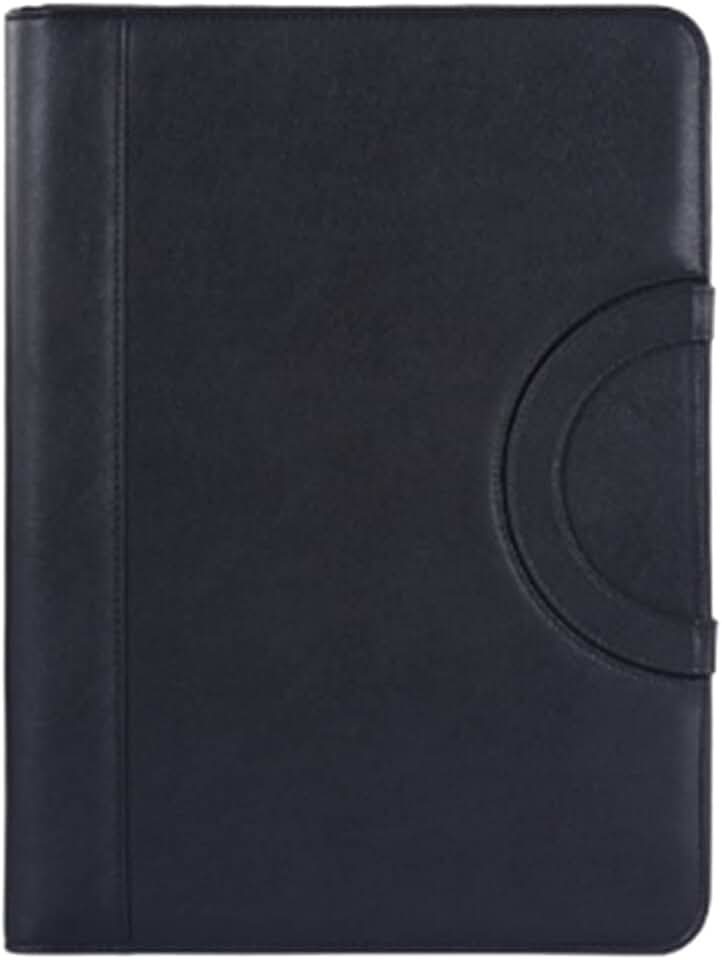 Portable Business Portfolio Case Handle Pu Leather Portfolio Folder for ...