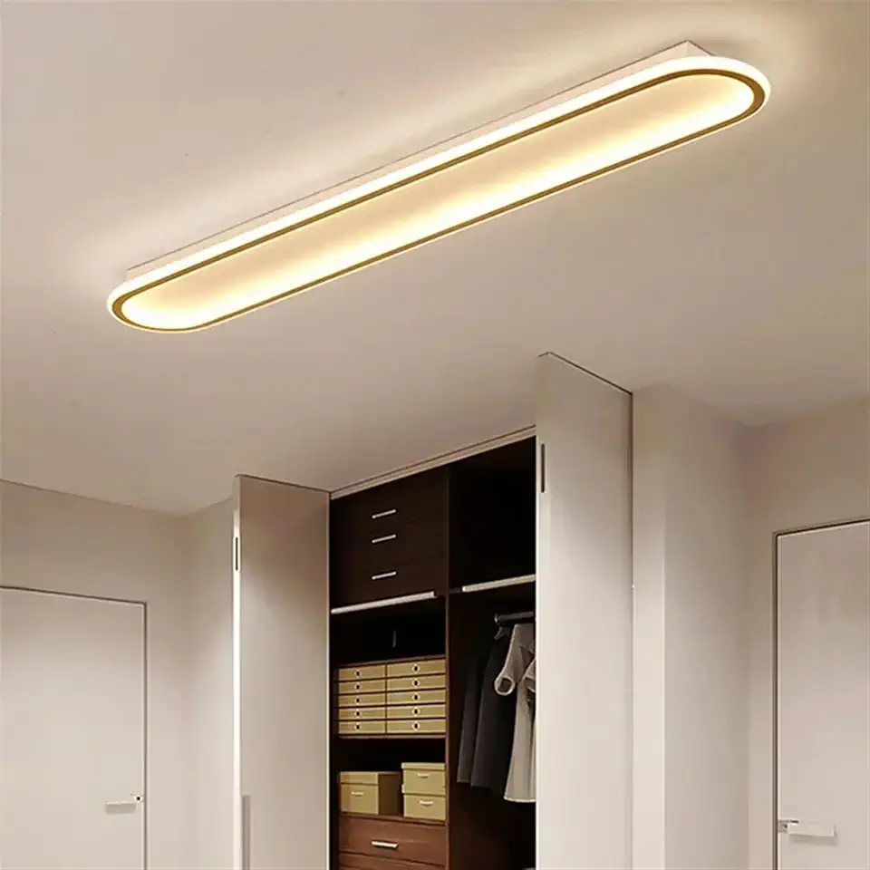 Modern Led Lustre Ceiling Lamps Corridor Chandeliers for Living Room ...