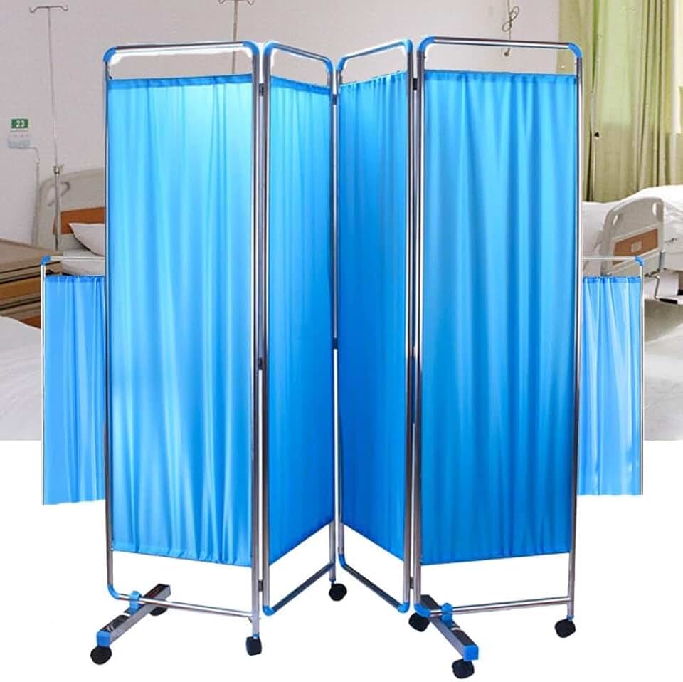 Mobile Privacy Screen Room Divider, 6Ft Tall Adult Foldable Room ...