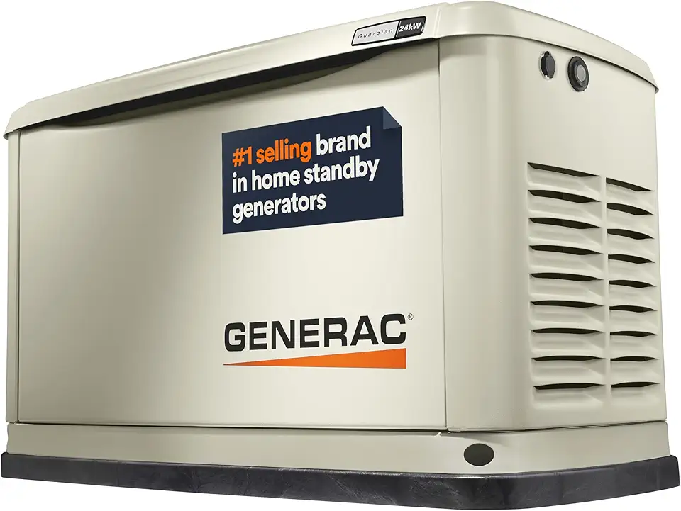 Generac 7209 24kW Air Cooled Guardian Series Home Standby Generator ...