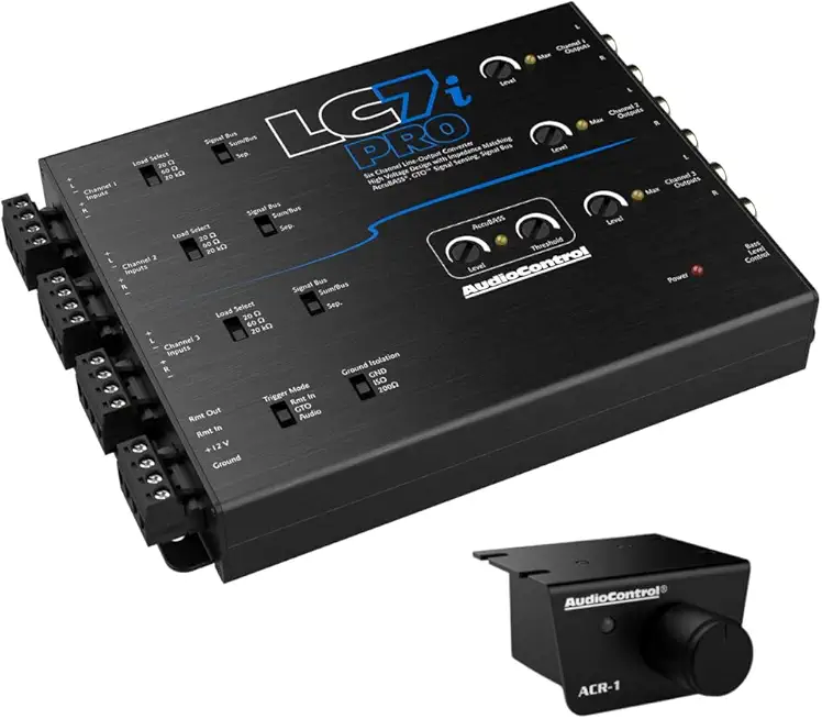 AudioControl LC7iPRO Six-Channel Line Output Converter with Accubass ...