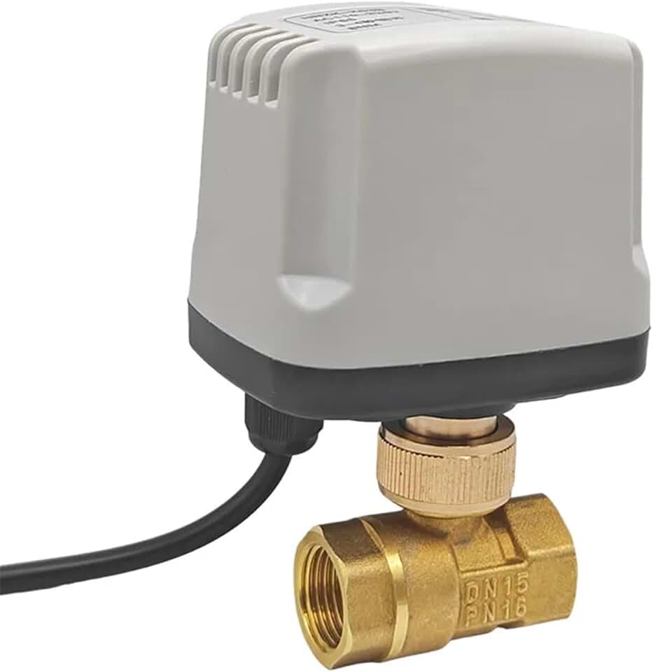 3-4s Quick-open Motorized Ball Valve Brass Female Thread Electric 2 ...