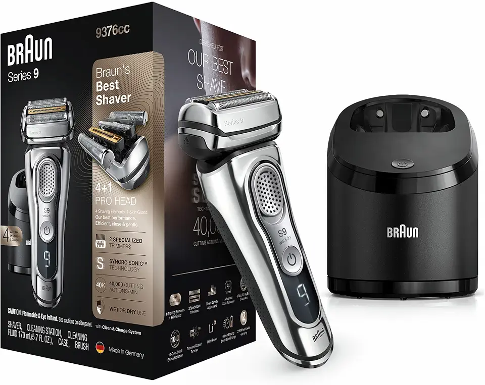 BRAUN Series 9 9295cc Wet & Dry Men's Electric Shaver - Overstock Arizona