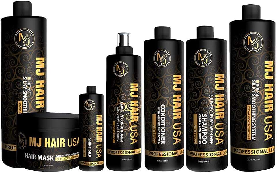 MJ Hair Welcome Kit, Keratin Treatment & After Care Set (Silky ...
