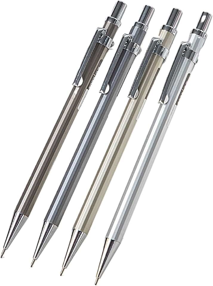 Movable Pencil Stationery Lead Press Pencil Drawing Press Pencil Metal ...