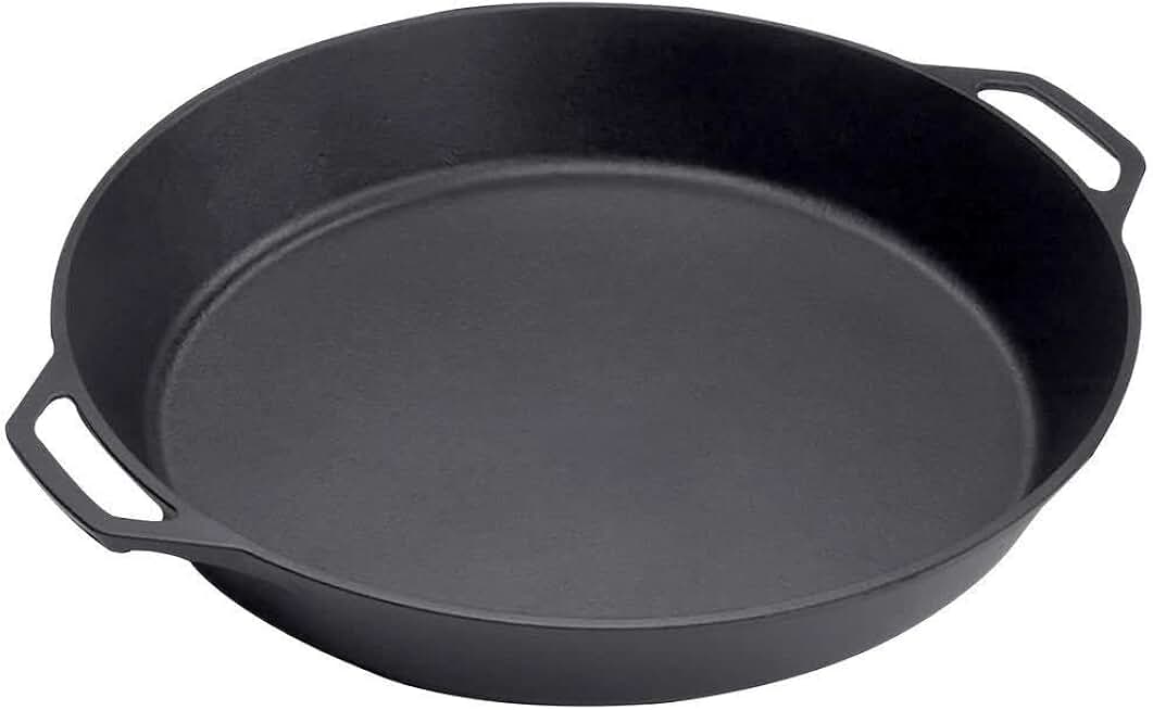 LI-GELISI Oversized Cast Iron Skillet (20 inch) - Arizona Outlet