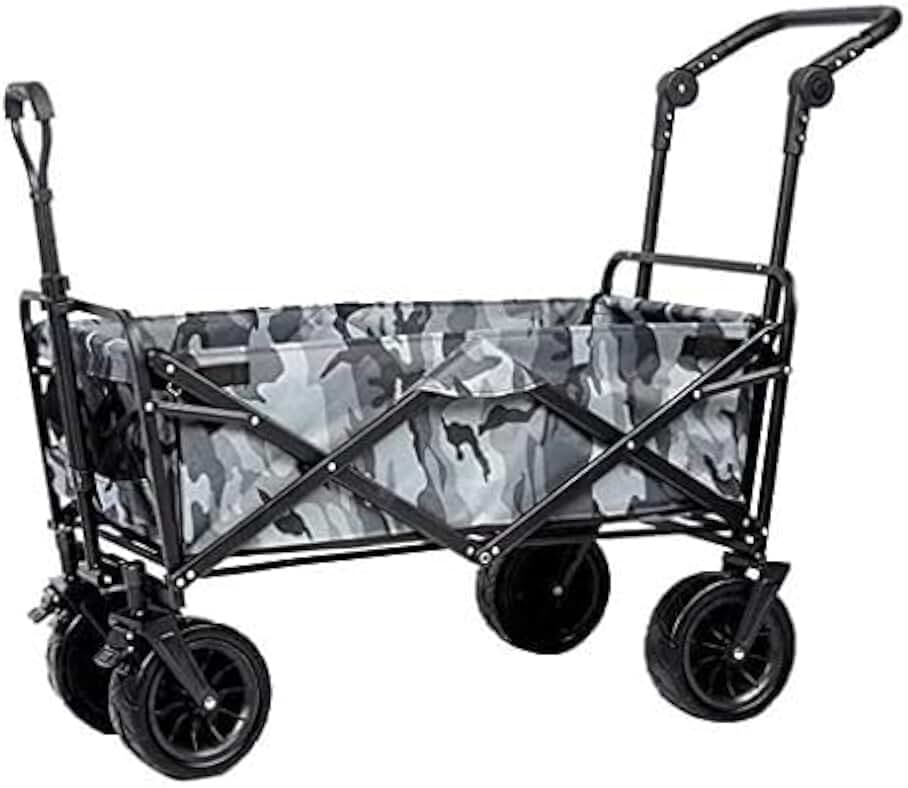 Handcart Cart Outdoor Folding Utility Push a Cart Folding Camping ...