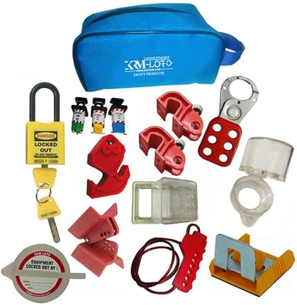 KRM LOTO - OSHA Lockout TAGOUT Electrical Pouch KIT-4056 - Arizona Outlet