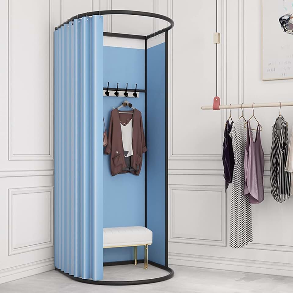 Fitting Room, Clothing Store Fitting Room Portable Mobile Dressing Room ...