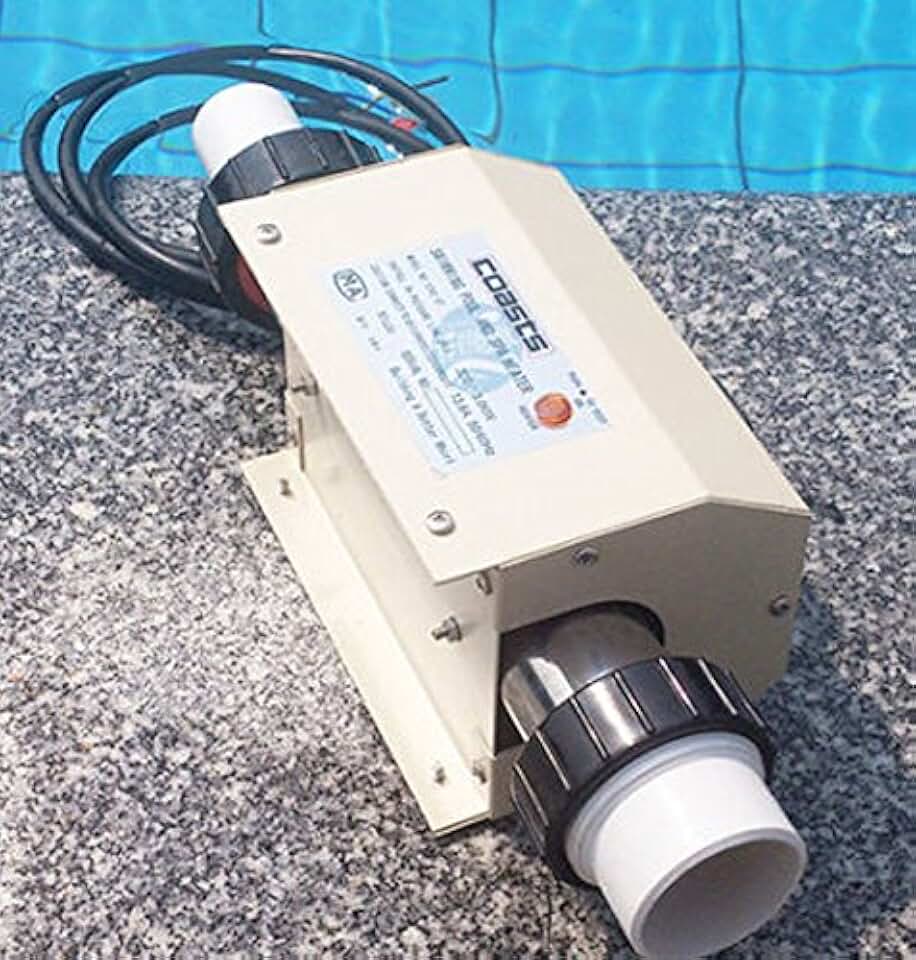 ELEOPTION Automated 220V Swimming Pool SPA Heater Electric Heating ...