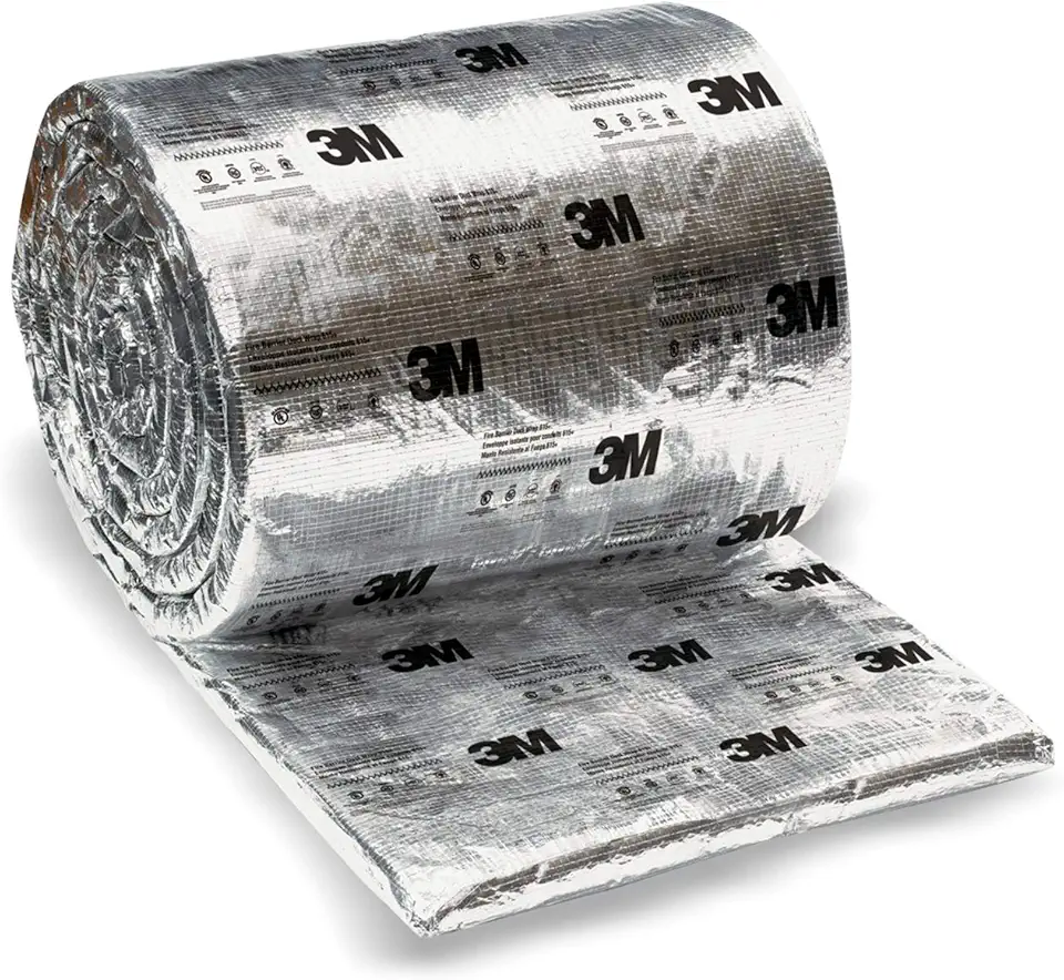 3M Fire Barrier Duct Wrap 615+, Space-Saving, Commercial Kitchen Grease ...