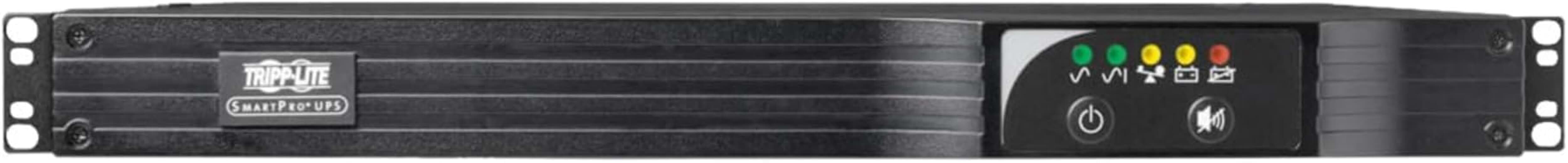 Tripp Lite 500VA UPS Backup, 230V 300W Line-Interactive, 1U Rack/Tower ...