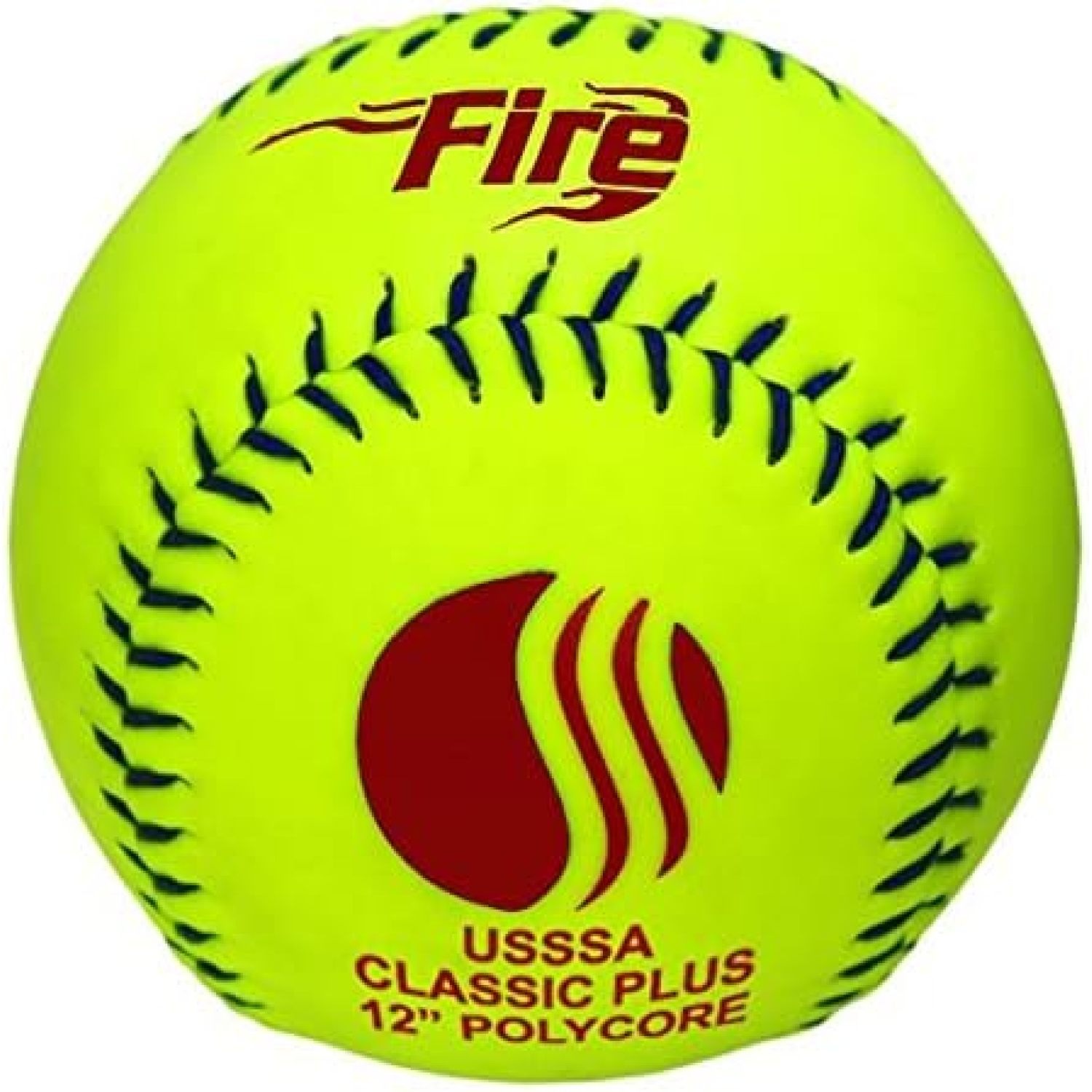 HYYYYH USSSA Classic Plus Synthetic Cover Slowpitch Softball 12" (One ...