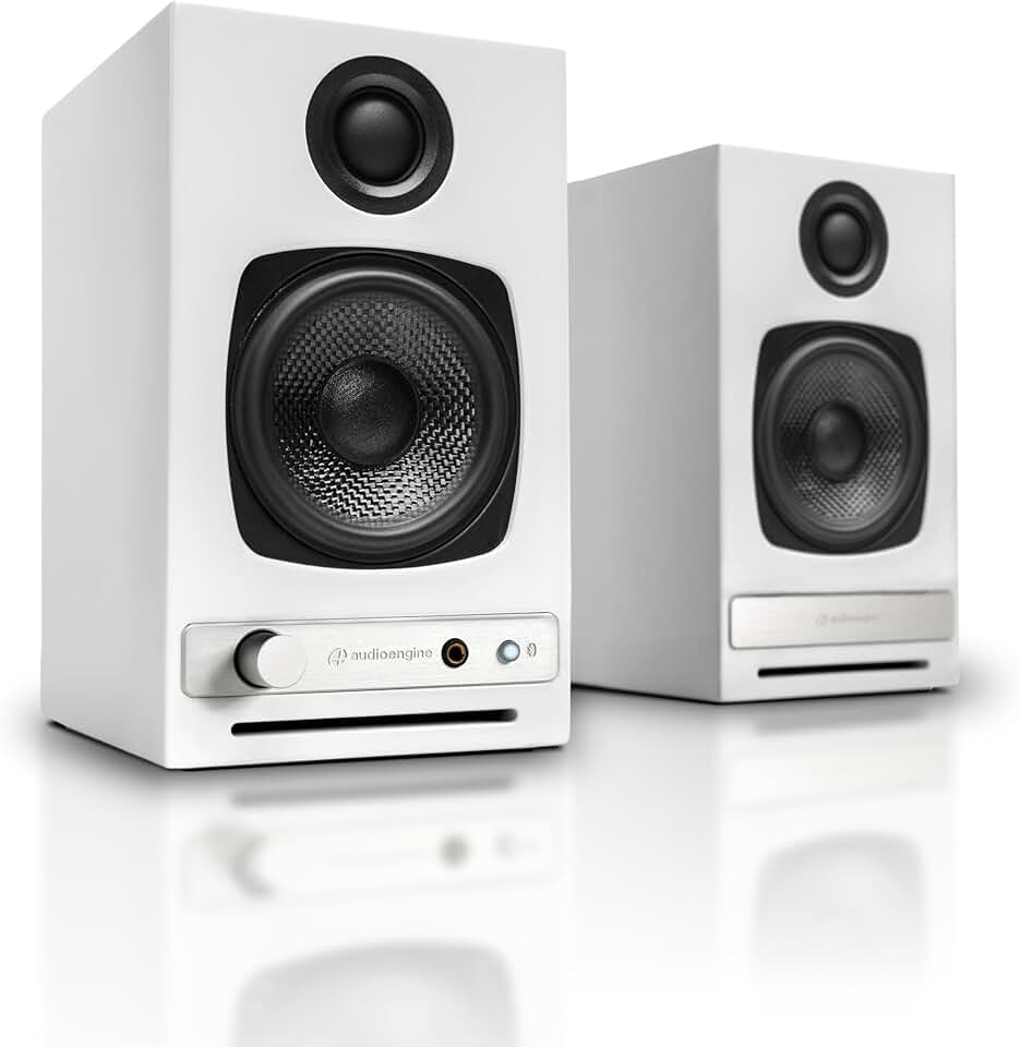Audioengine A2-HD Wireless Bluetooth PC and Computer Desktop Speakers ...