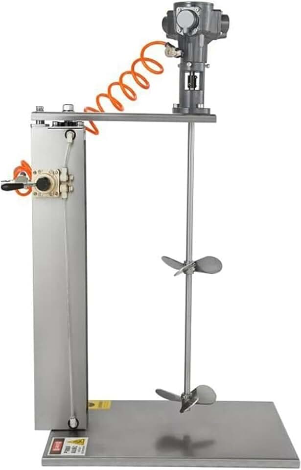 Pneumatic Paint Mixer with Stand,Agitator Blender with Adjustable Speed ...