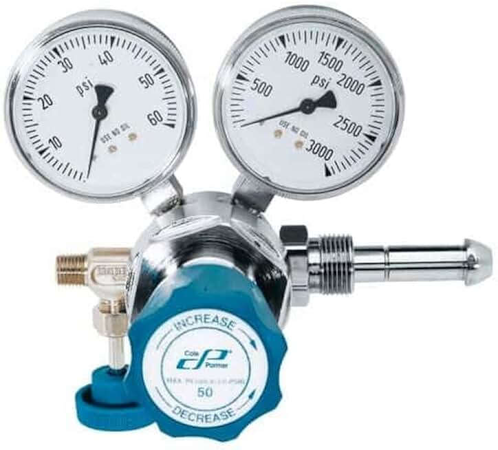 Single-stage Regulator, 500 scfh Capacity, 580 CGA fitting - Costco Arizona