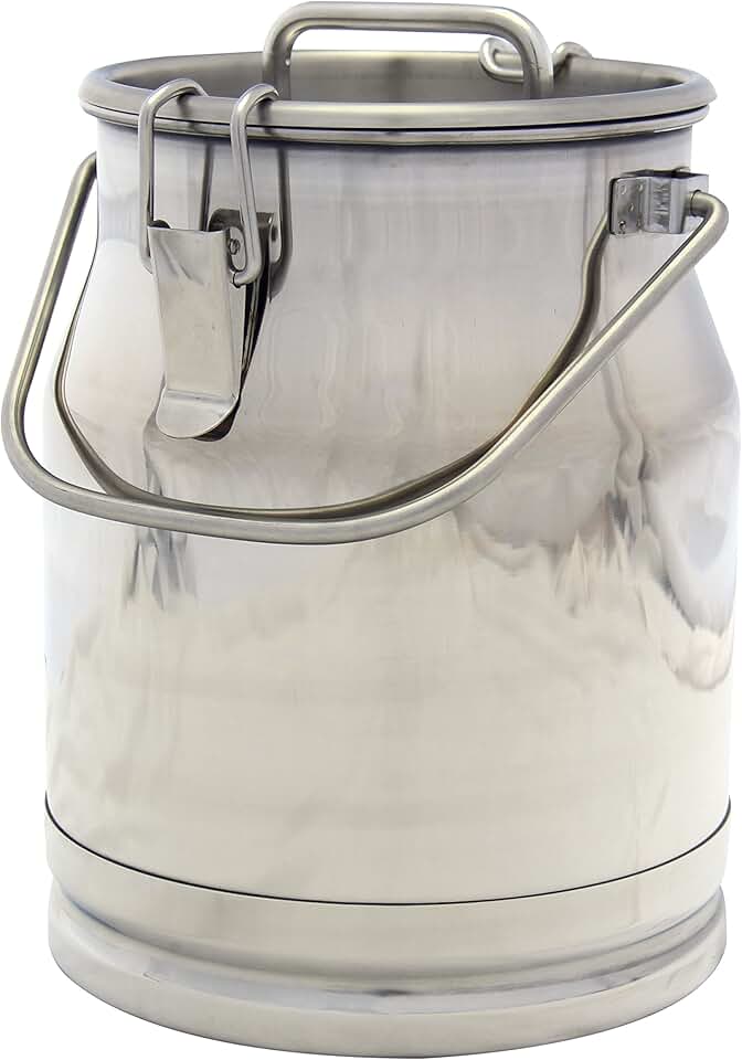 Stainless Steel Milk Transport Cans with Strong, Sealed Lid and ...