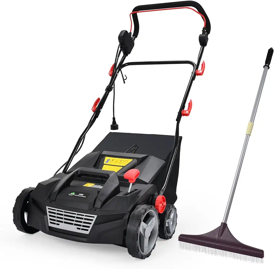 Artificial Turf Maintenance Lawn Brush/Broom Sweeper Twin Pack 1800w ...