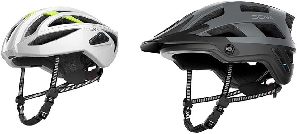 Sena R2 EVO Road Cycling Bluetooth Helmet System, Sena M1 EVO 2022 ...
