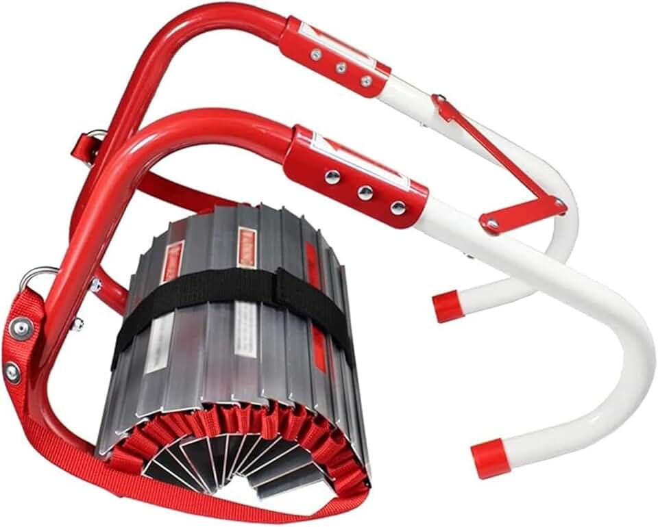 Fire Escape Ladders Window Ladder Fire Escape Two-Story, Portable Roll ...