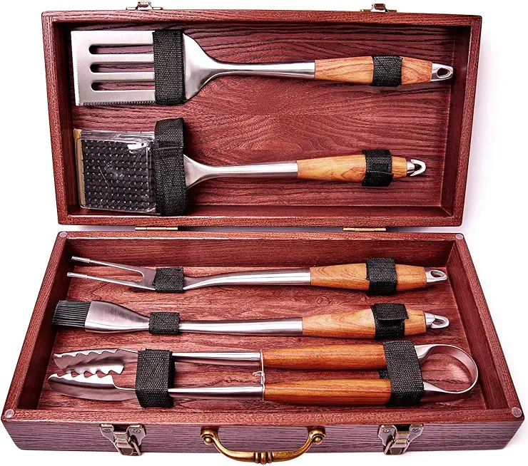 BBQ Grilling Accessories - Barbecue Tool Sets - Luxury Grill ...