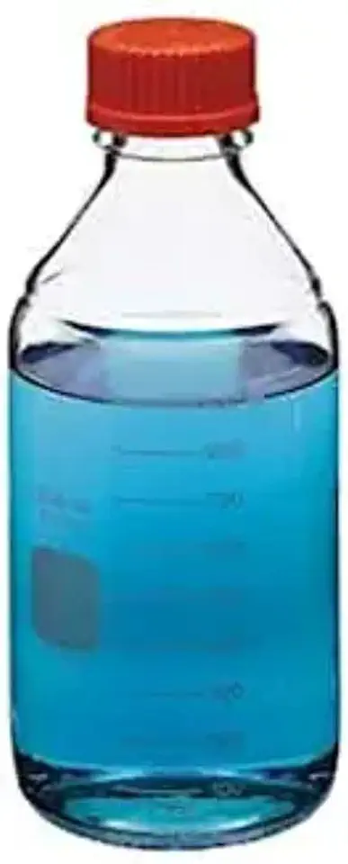 Pyrex 1395-5L Brand 1395 Media Storage Bottle with Screw Cap, Glass ...
