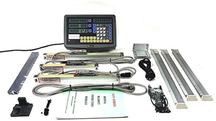 GOWE 3 Axles Linear Scale DRO Linear Sensor Digital Readout 500&650 ...