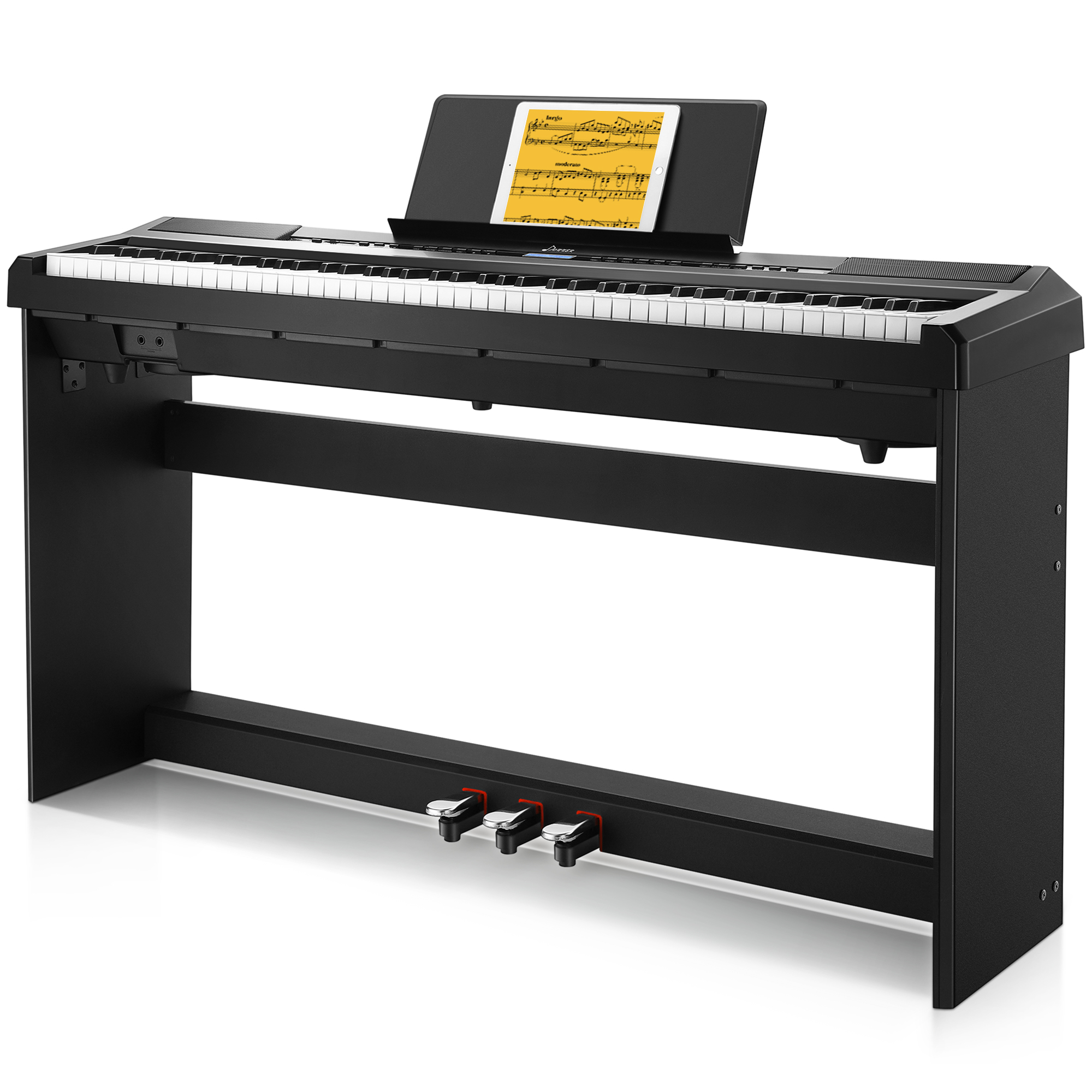 Donner DEP-20 Beginner Digital Piano 88 Key Full Size Weighted Keyboard ...