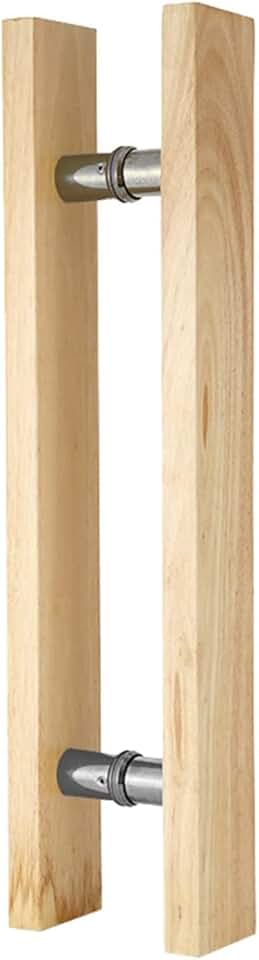 Modern Push Pull Bar Handle,Wooden Front Door Handle,Home School Barn ...