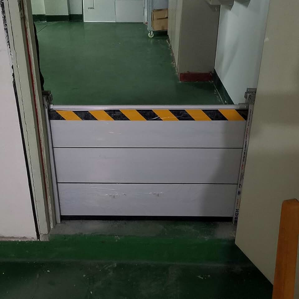 Door Flood Barrier Shield Aluminum Water Barriers for Flooding Reusable ...