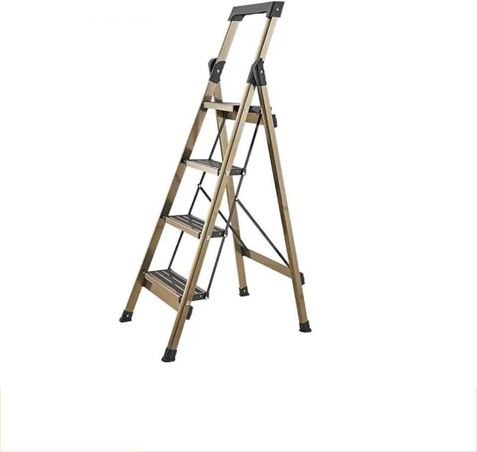Step Stool Aluminum Ladder with Plastic Tray, Convenient Tool ...