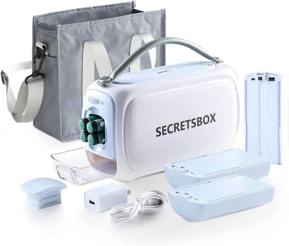 Medication Cooler for Travel USB Powered Portable Mini Fridge for ...