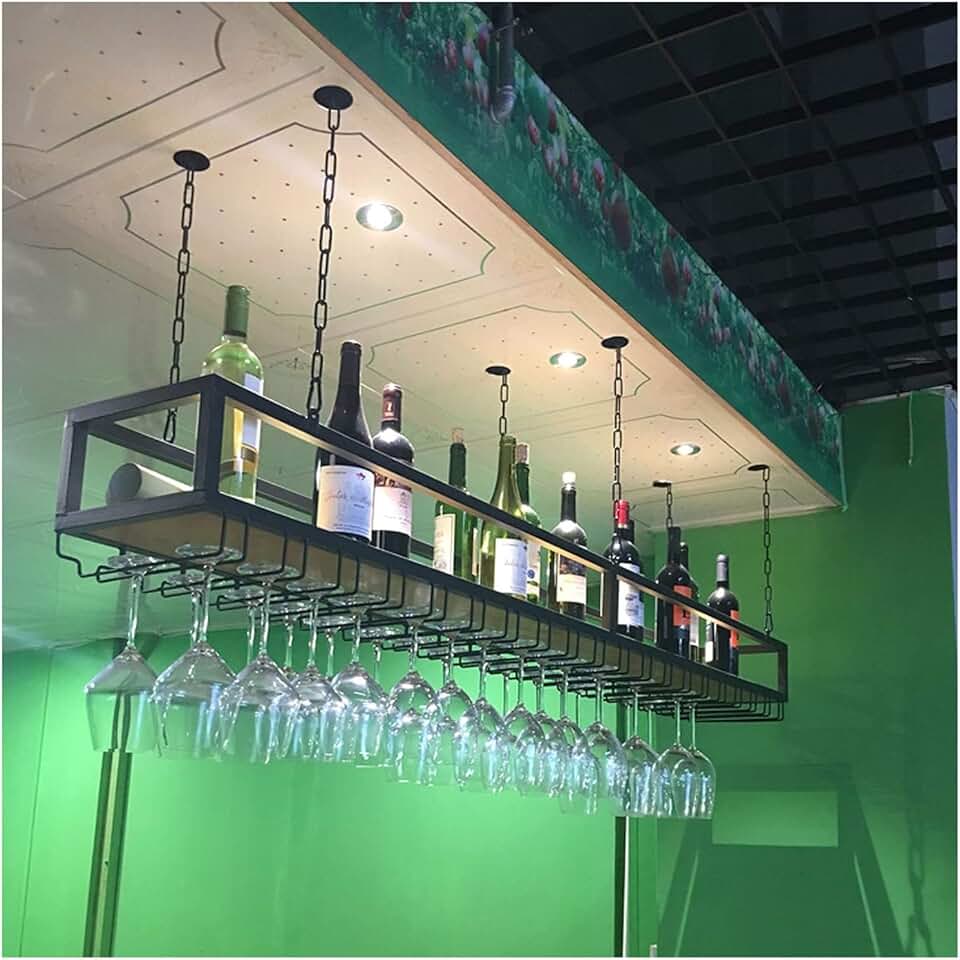 Ceiling Decoration Ceiling Shelf Ceiling Wine Rack Height-Adjustable ...