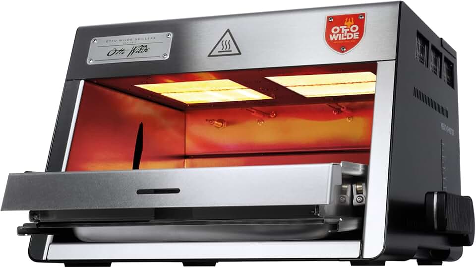 The Otto Grill Pro, Infrared Steak Grill from Otto Wilde, 1500°F in 3 ...