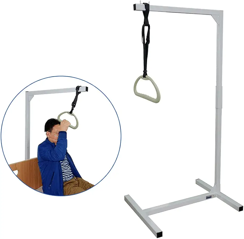 Trapeze Bar for Bed Trapeze Stand Assist Lift for Elderly Standing Aid ...