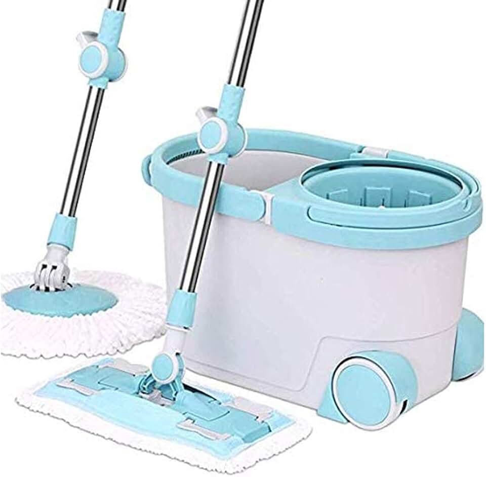 Rotary Mop Household Water Spraying Mop Hand Pressure Free Hand Washing ...