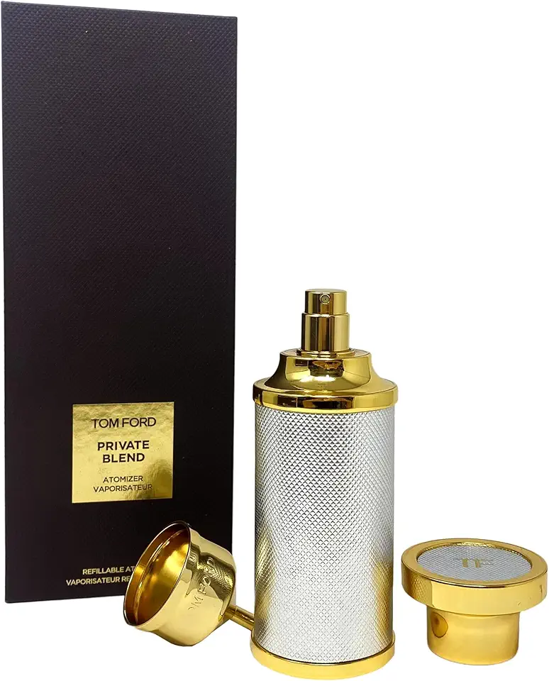 Tom Ford Private Blend Silver Refillable Atomizer + Funnel - LIQUID NOT ...