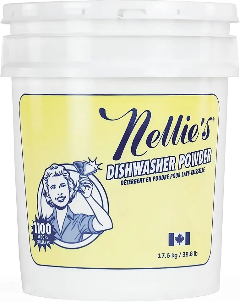 Nellie's Dishwasher Powder - Superior Grease Penetration, Powerful ...