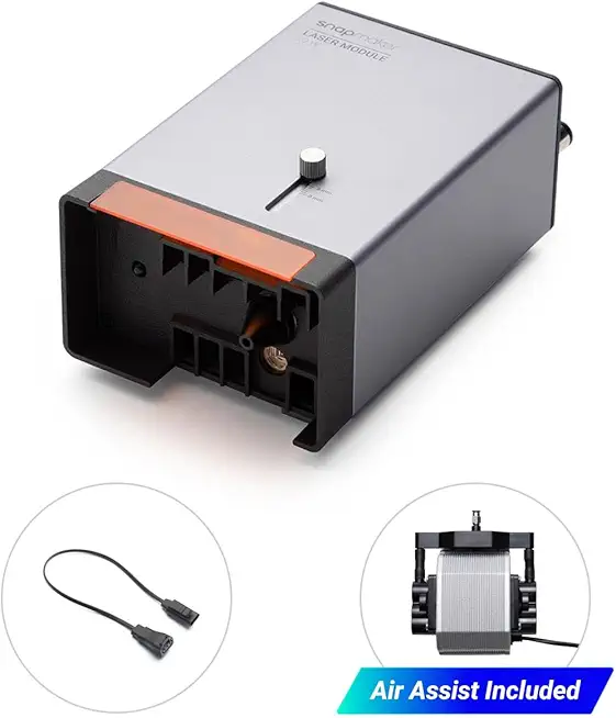 Snapmaker 20W Laser Module with Air Assist for Snapmaker 2.0 A350T/A350 ...