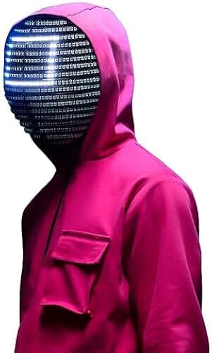 ETERESHOP LED Soldier Screen Mask with LEDs – showcasing texts, logos ...